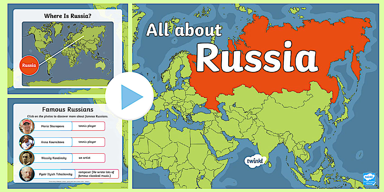 Interesting Facts About Russia - PowerPoint - KS1 - Twinkl