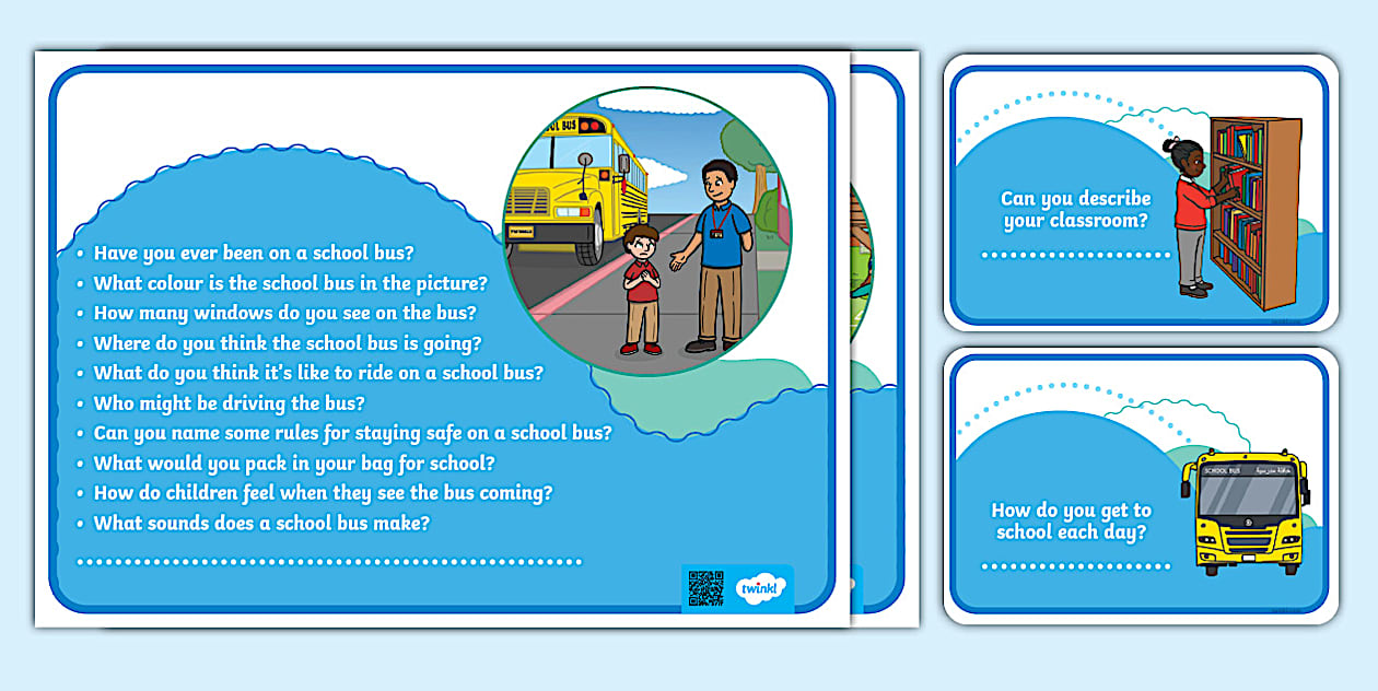 School Themed Discussion Prompts