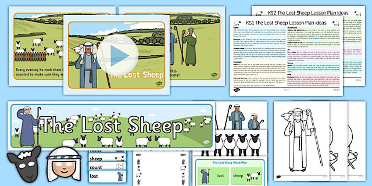 The Lost Sheep Teaching Pack - Twinkl
