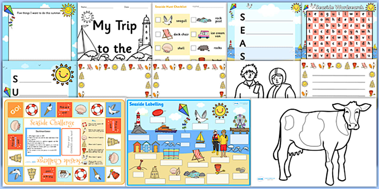 KS1 Summer Activity Pack to Print (teacher made) - Twinkl