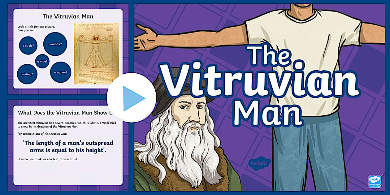 Vitruvian Man Information PowerPoint (Teacher-Made) - Twinkl