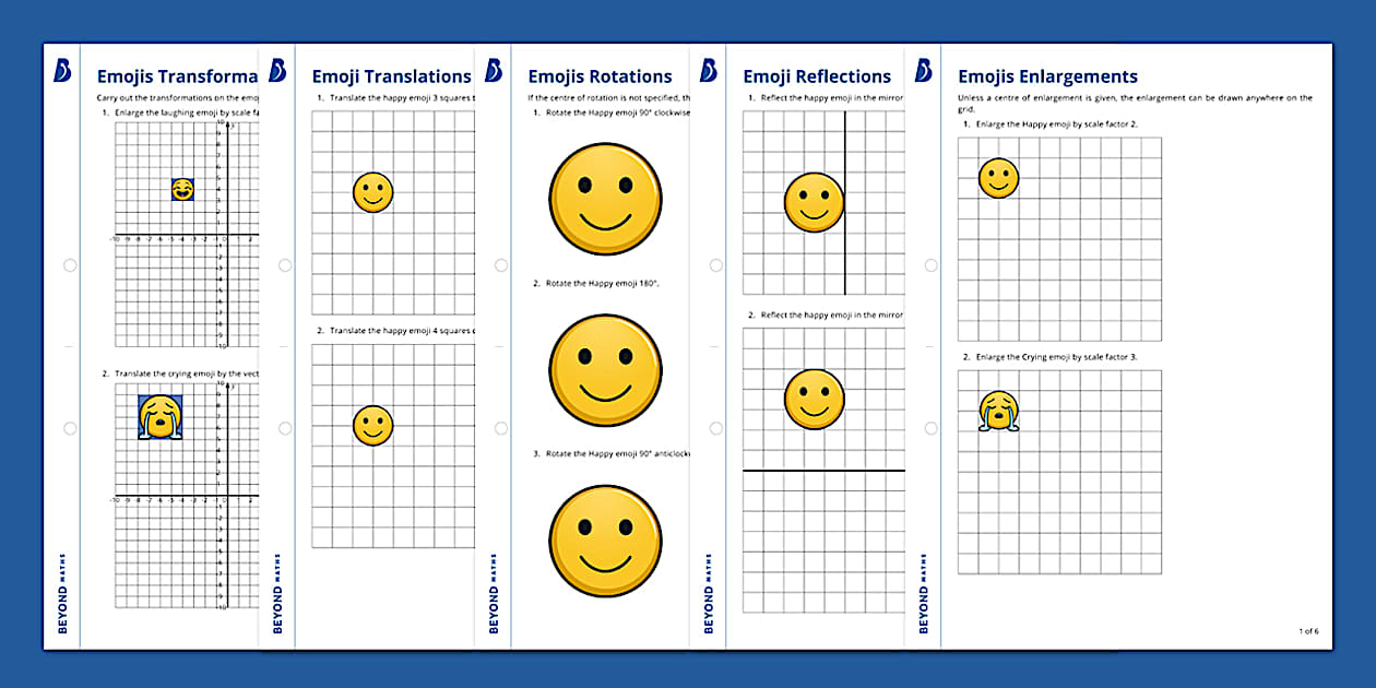 👉 😊 Emojis - Transformations Pack - Twinkl