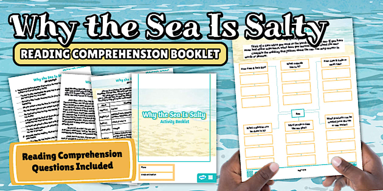 Why the Sea Is Salty Reading Comprehension Booklet | Grade 6 | Twinkl PH