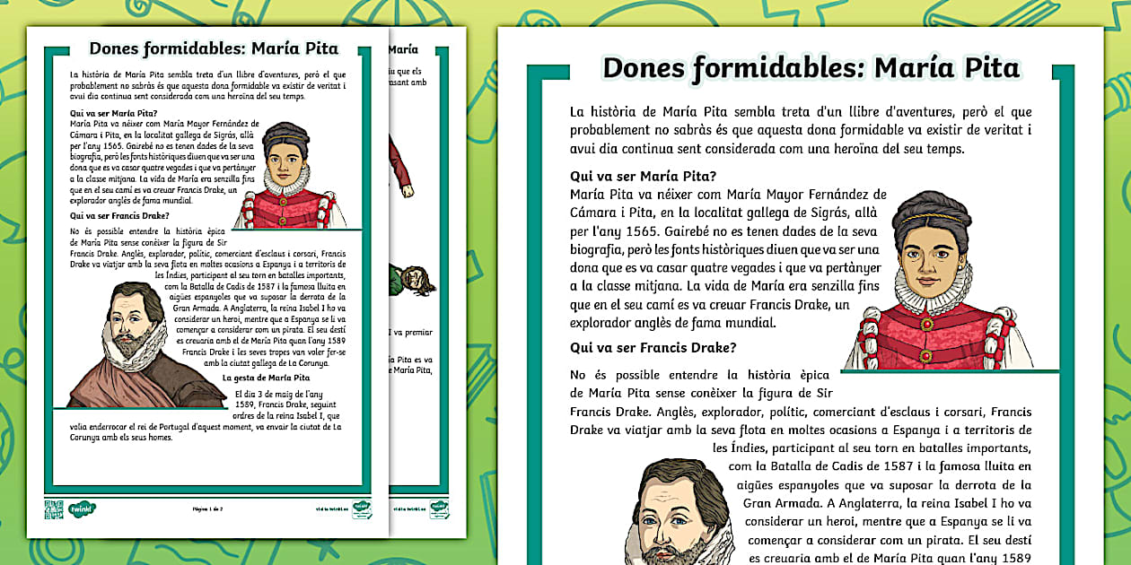 Full informatiu: María Pita - Dones formidables - Català