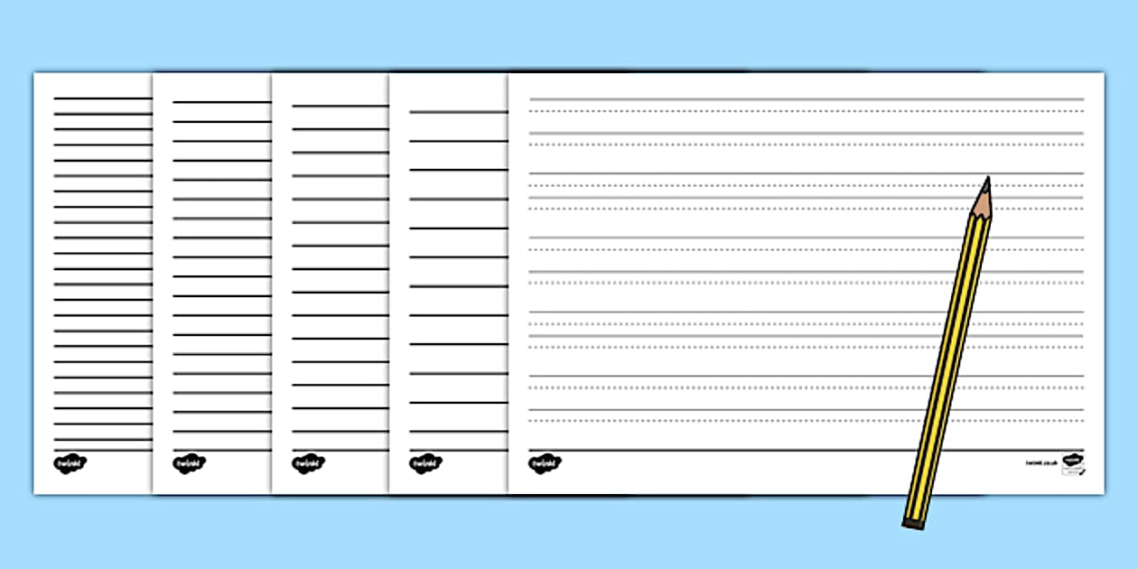 Handwriting Guidelines Landscape (teacher made) - Twinkl Handwriting Guidelines Landscape (teacher made) - Twinkl