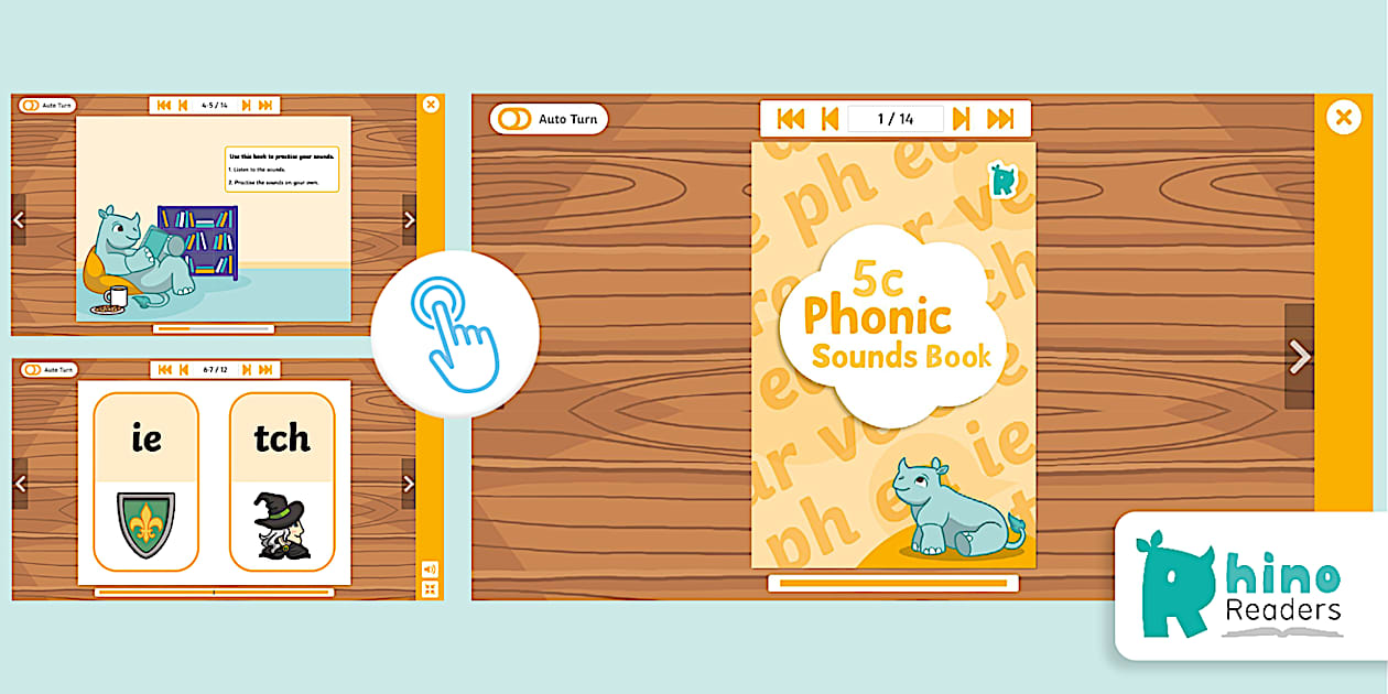 Phonic Sounds book: Level 5c - Twinkl