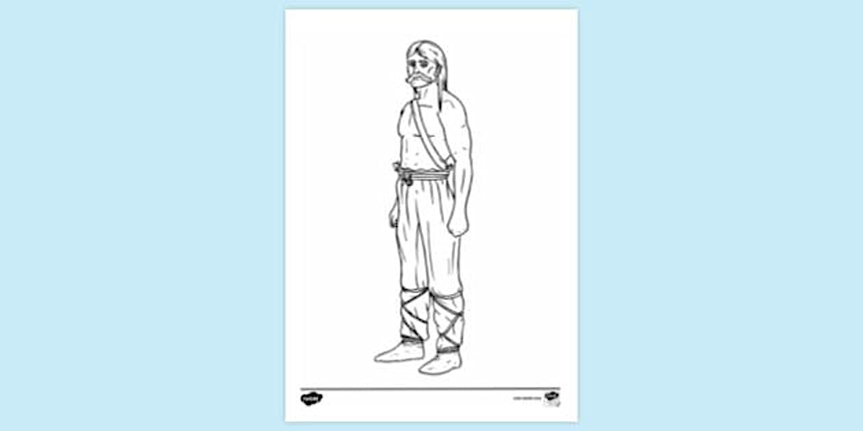 Finn McCool Colouring | Colouring Sheets (teacher made)