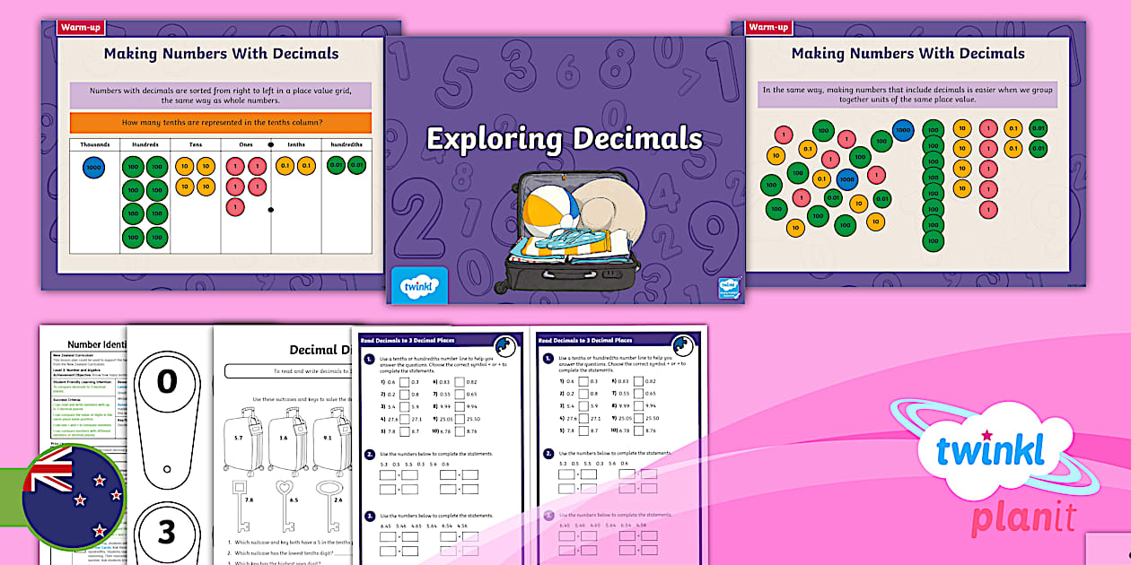 Level 3 Number Identification: Read Decimals to Three Decimal Places ...