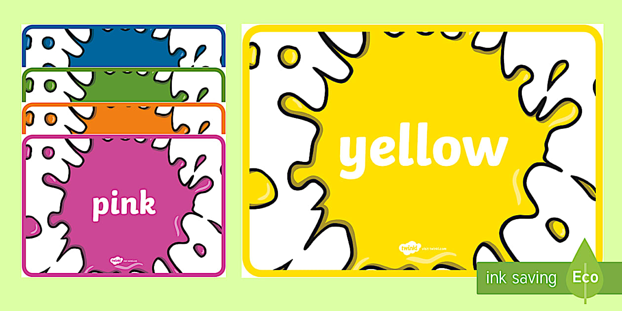 👉 Free A4 Colour Display Posters (teacher made) - Twinkl