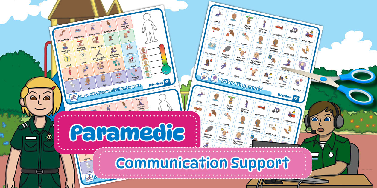 Twinkl Symbols: Paramedic Communication Support