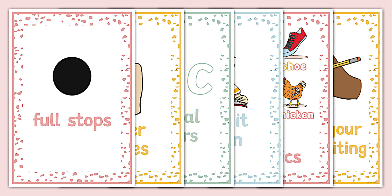 Speckled Pastel Themed Writing Prompt Display Posters Speckled Pastel Themed Writing Prompt Display Posters