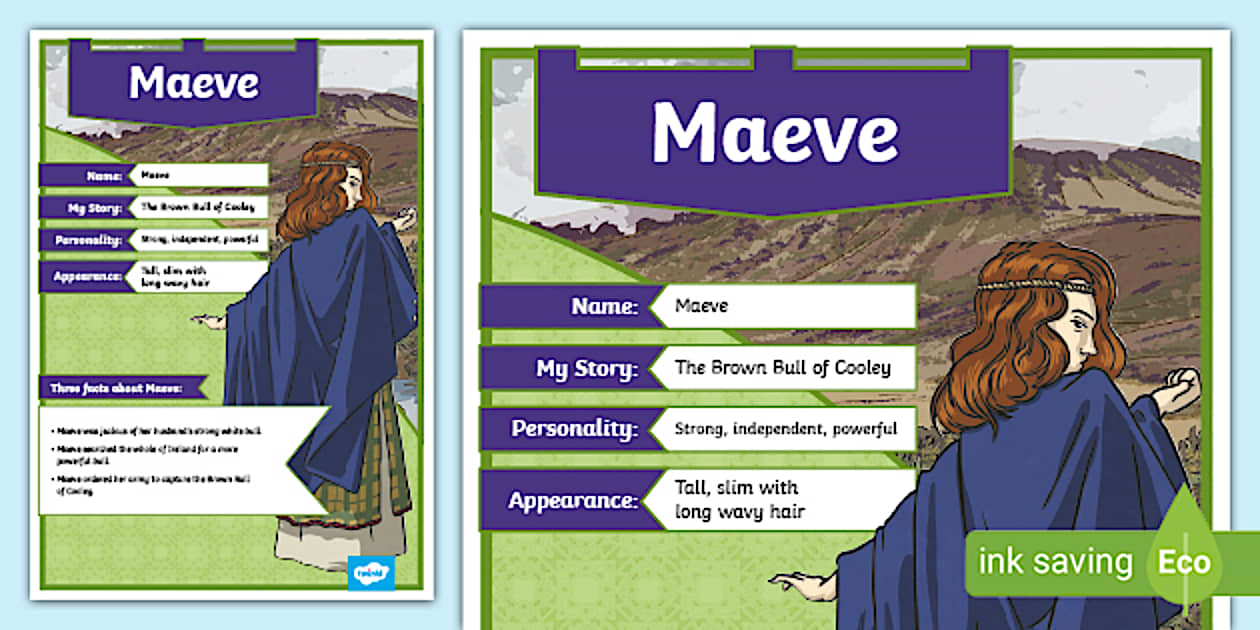 Character Profile of Maeve (teacher made) - Twinkl