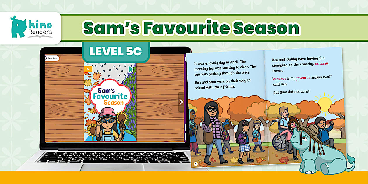 Level 5c Decodable Readers: Sam's Favourite Season