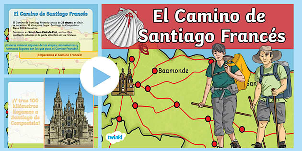 Presentación: El Camino de Santiago Francés - Twinkl