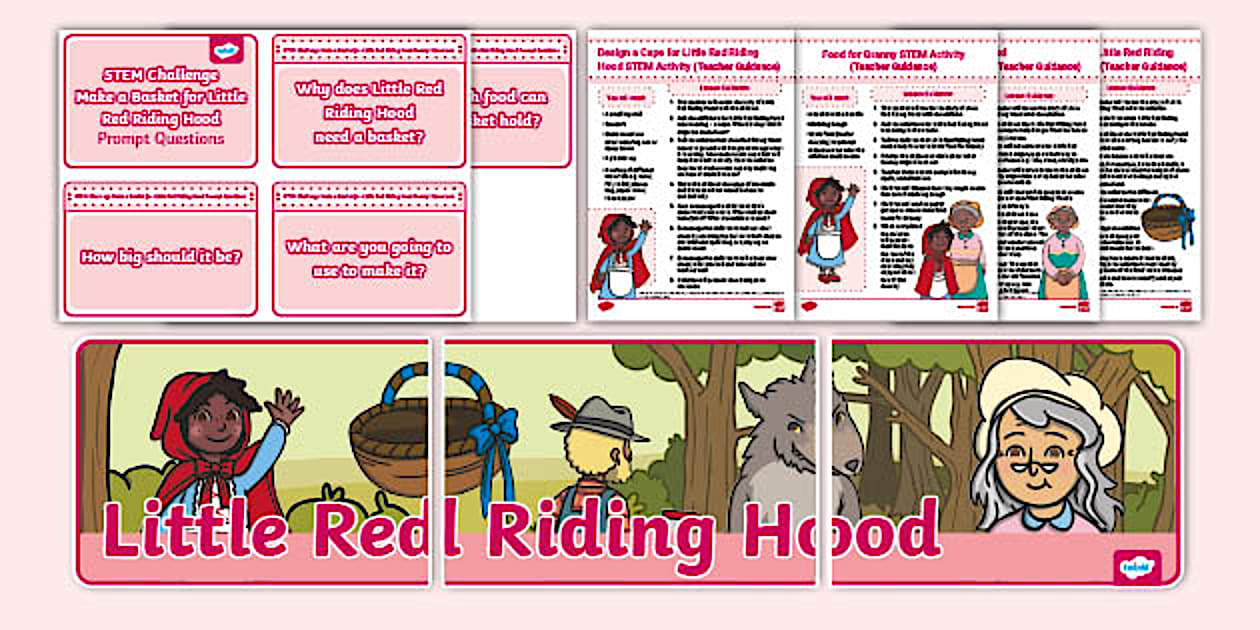 Little Red Riding Hood STEM Activities Resource Pack
