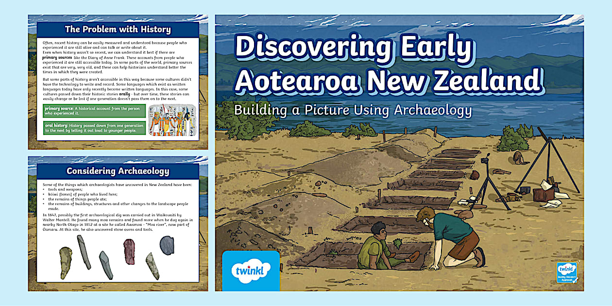 Discovering Early New Zealand Powerpoint (teacher made)