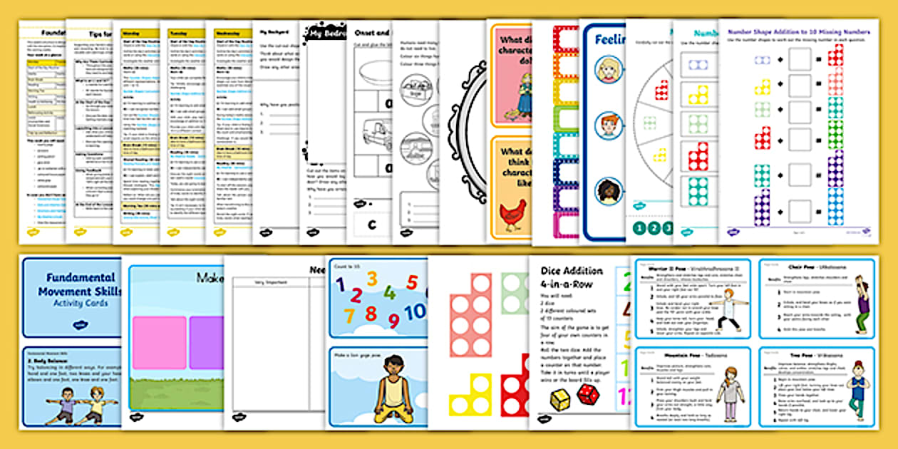 Foundation Term 2 Week 2 School Closure Home Learning Pack