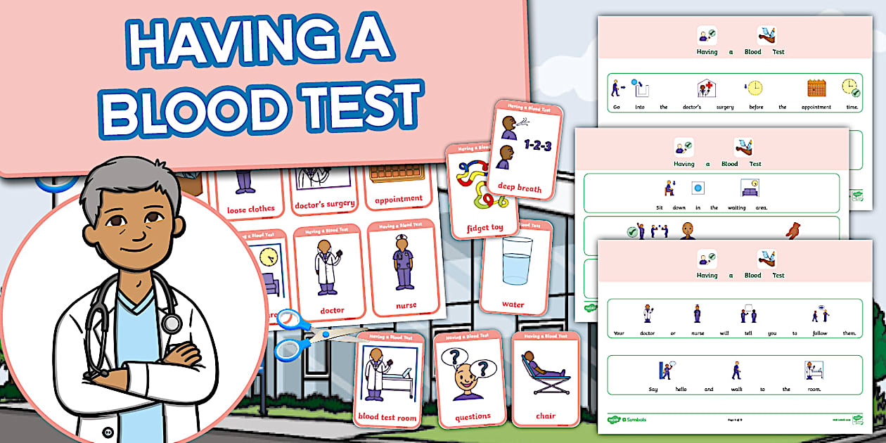 Twinkl Symbols: Having a Blood Test