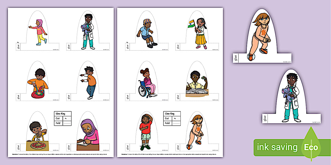 Children Finger Puppets (teacher made) - Twinkl