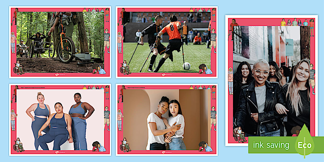 Stereotypes, Inclusion and Diversity Photos Pack - Twinkl