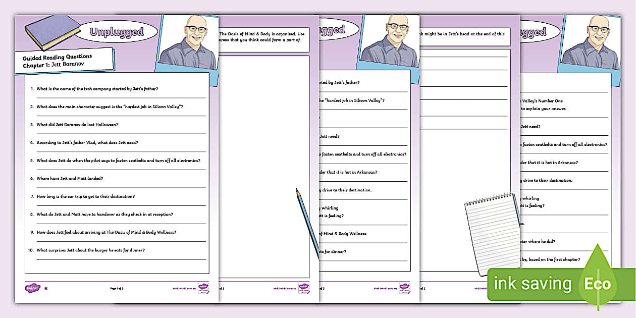 Comprehension Questions to Support Teaching of Unplugged