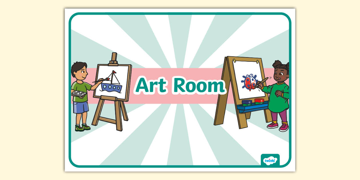 Art Room Display Poster (professor feito) - Twinkl