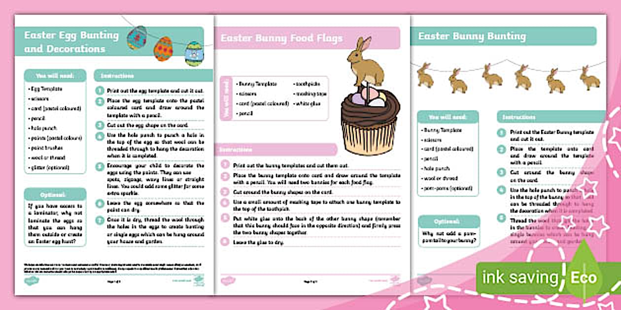 Easter Decorations Pack | Easter Crafts | Twinkl - Twinkl