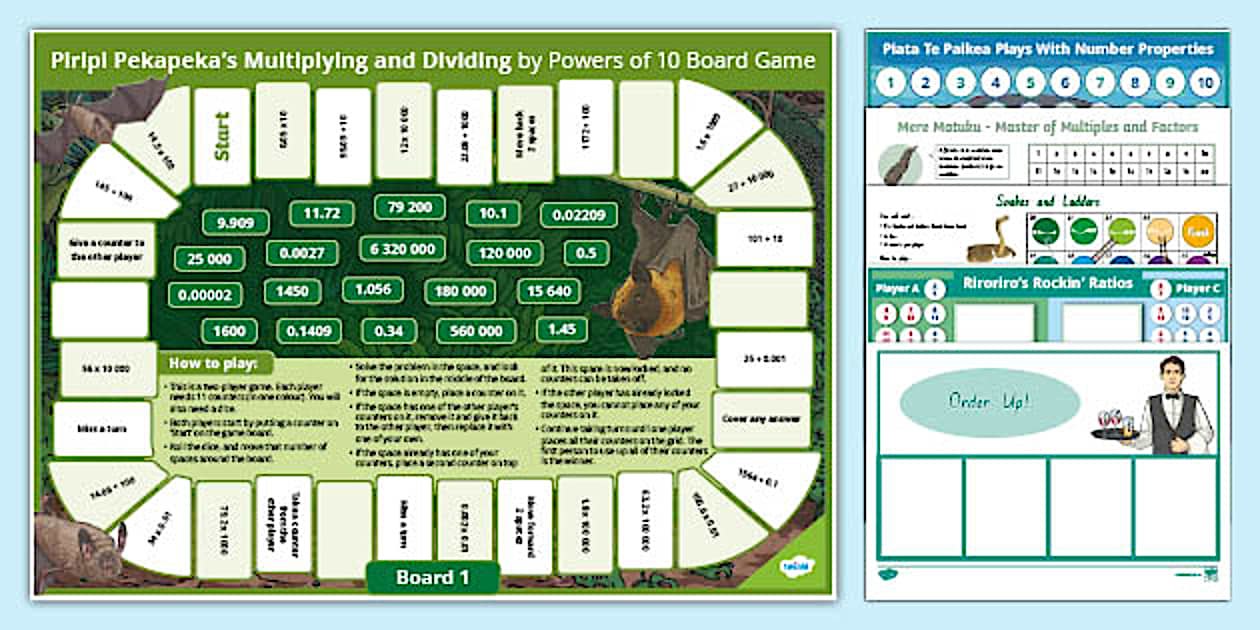 Stage 7-8 Maths Game Pack (teacher made) - Twinkl