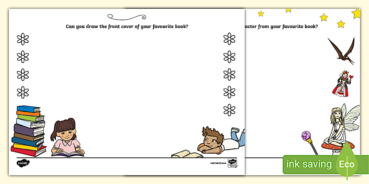 Book Drawing Prompts | Art and Drawing | Twinkl | KS1