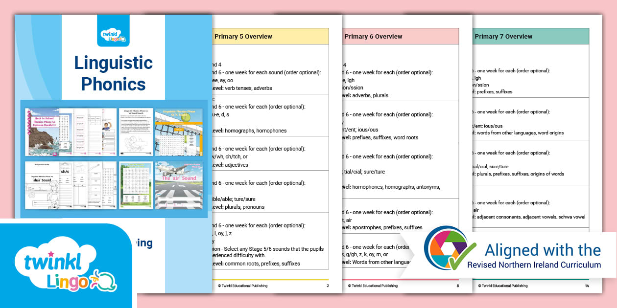 Linguistic Phonics Lingo KS2 Yearly Planning Overview