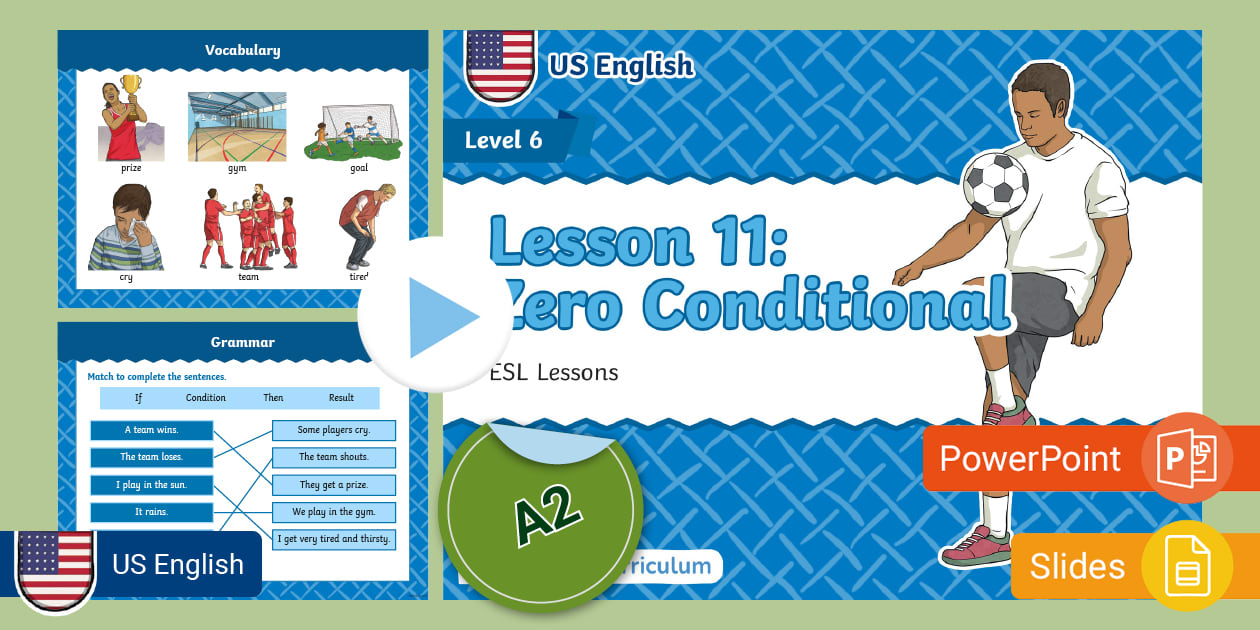 ESL Curriculum Level 6, Lesson 11 (Lehrer gemacht) - Twinkl