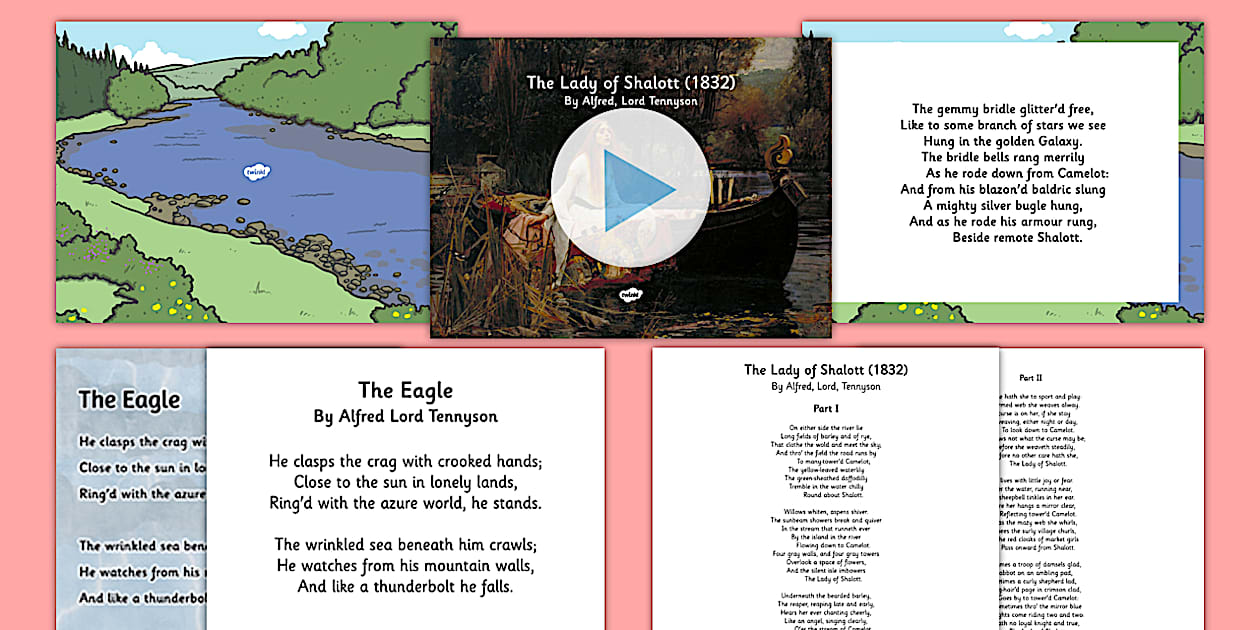 Alfred Lord Tennyson Poems Resource Pack - Twinkl