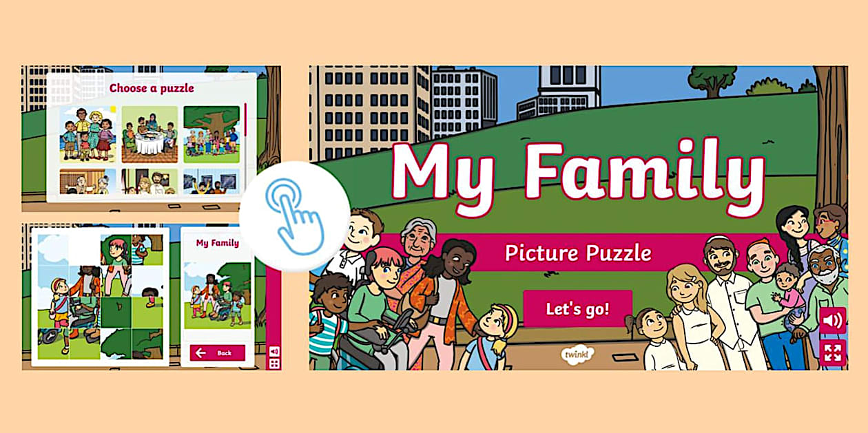 My Family Picture Puzzle – Twinkl Resources
