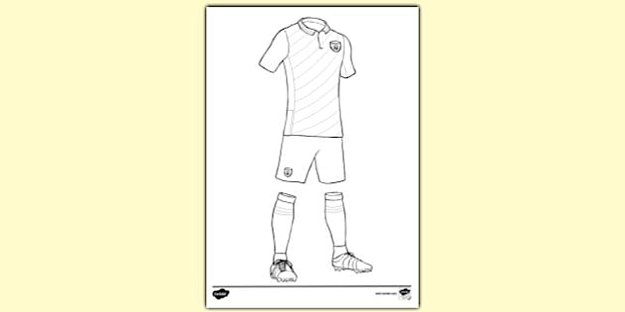 Ireland Home Kit Colouring | Colouring Sheets (teacher made)
