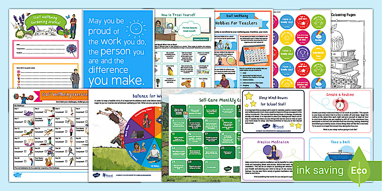Teacher Wellbeing Toolkit Resource Pack (teacher made)