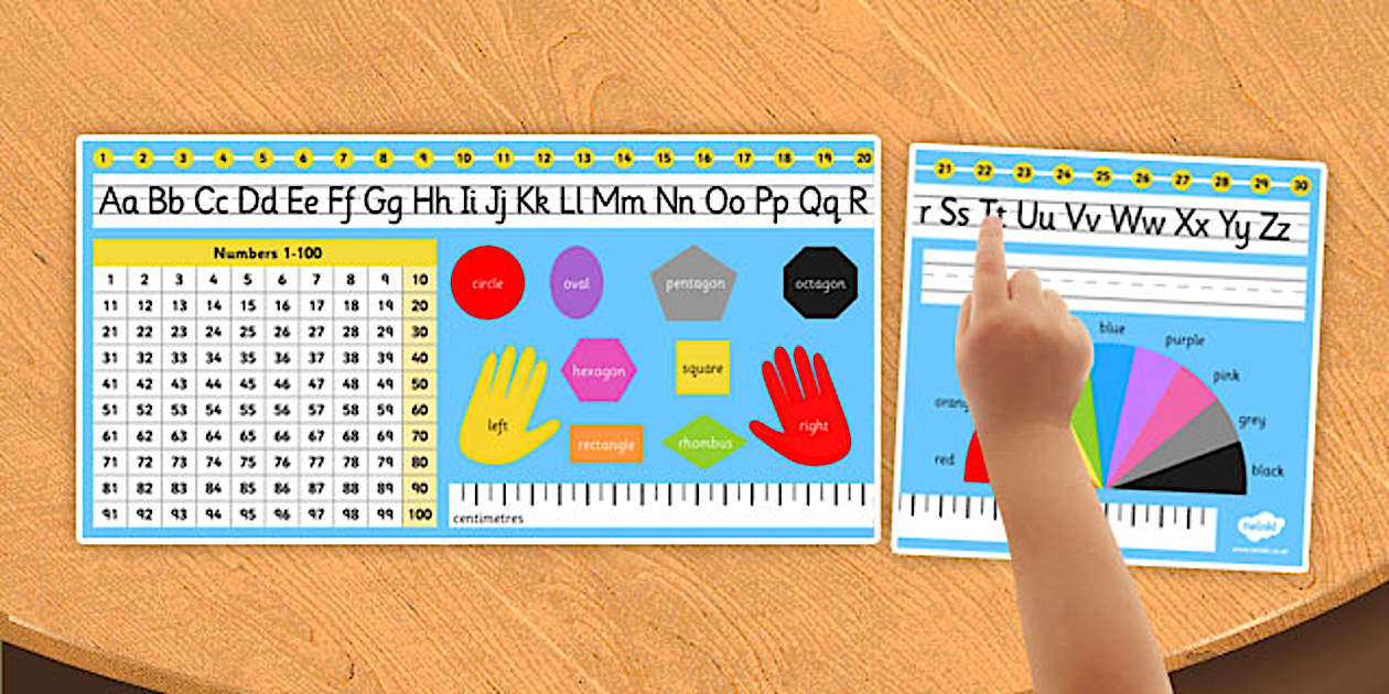 Tabletop Learning Prompt (teacher made) - Twinkl