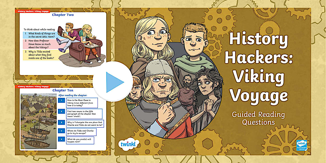 History Hackers: Viking Voyage' Guided Reading PowerPoint