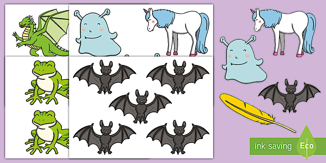 Magic Spell Cut-Outs (teacher made) - Twinkl