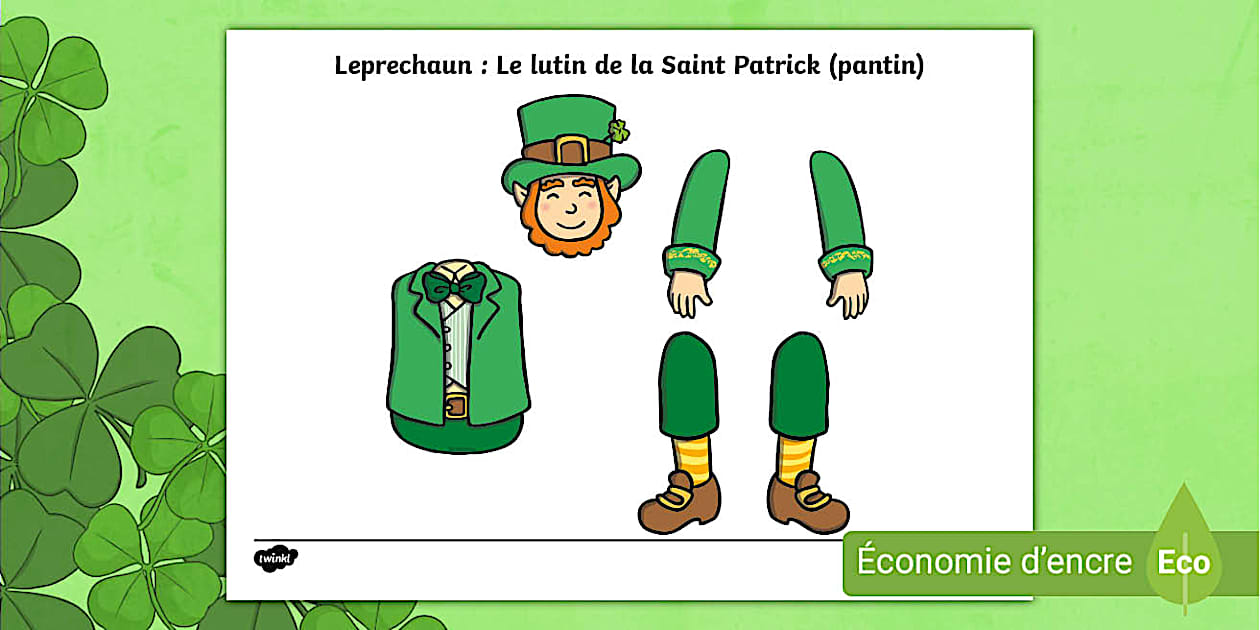 Leprechaun : Le lutin de la Saint Patrick (le pantin)
