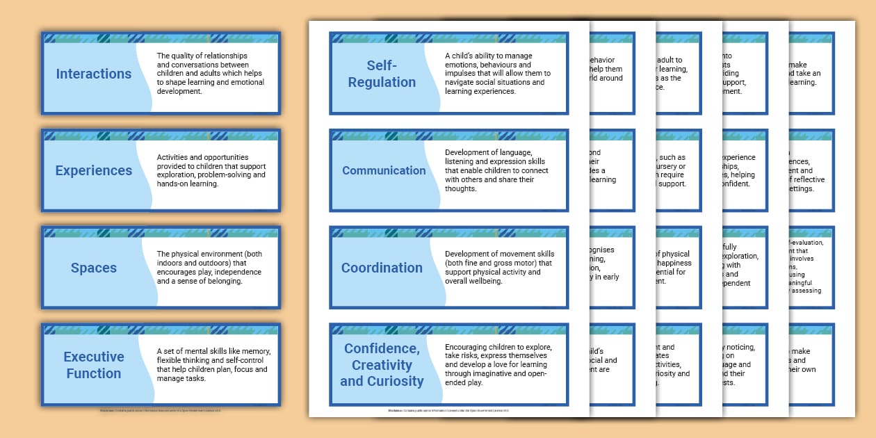 Realising the Ambition Key Terminology Word Cards - Twinkl