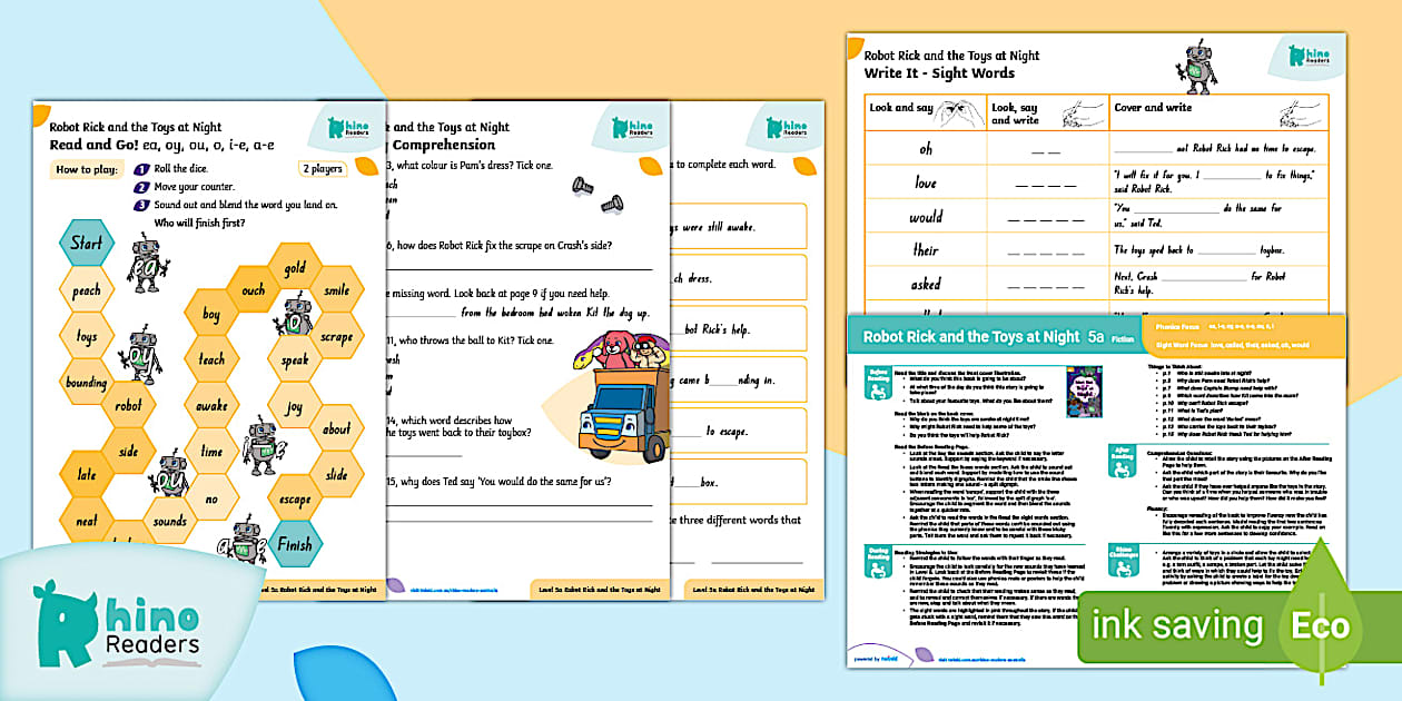 Level 5a Phonics Guided Reading Pack | Teacher-Made | Twinkl