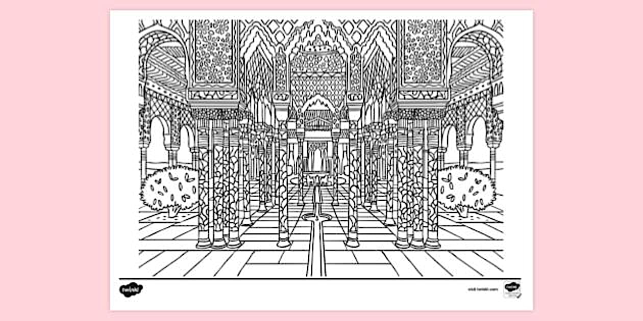 Colouring Page Hard Design | Colouring Sheets (teacher made)