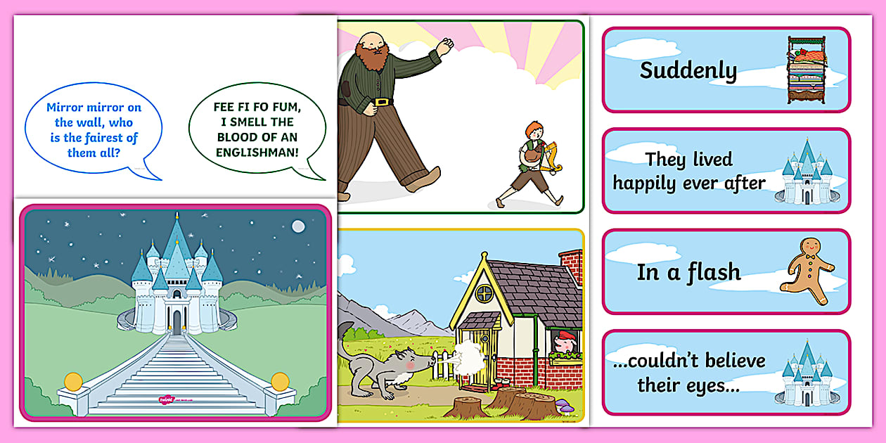 Traditional Tales Vocabulary Display Pack | KS1 Literacy