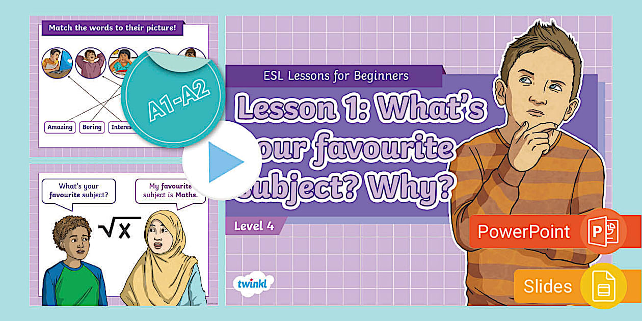 FREE! - ESL Curriculum Level 4, Lesson 1 (teacher made)