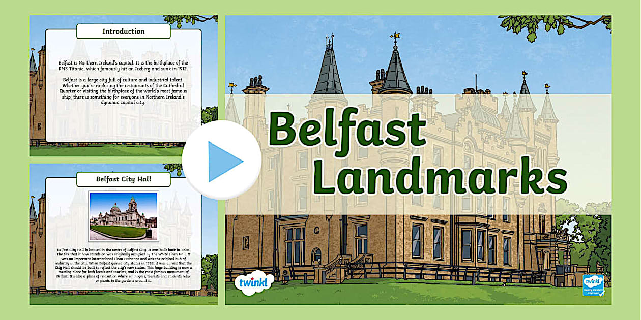 Belfast Landmarks PowerPoint | Northern Ireland Resources
