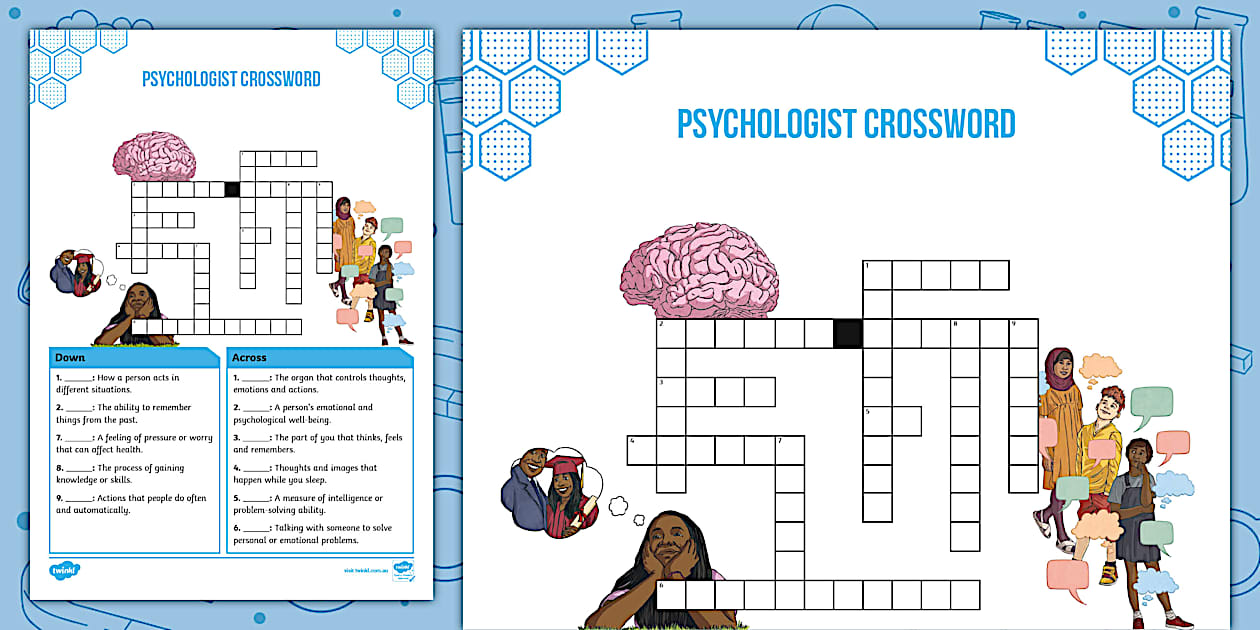 Psychologist Crossword