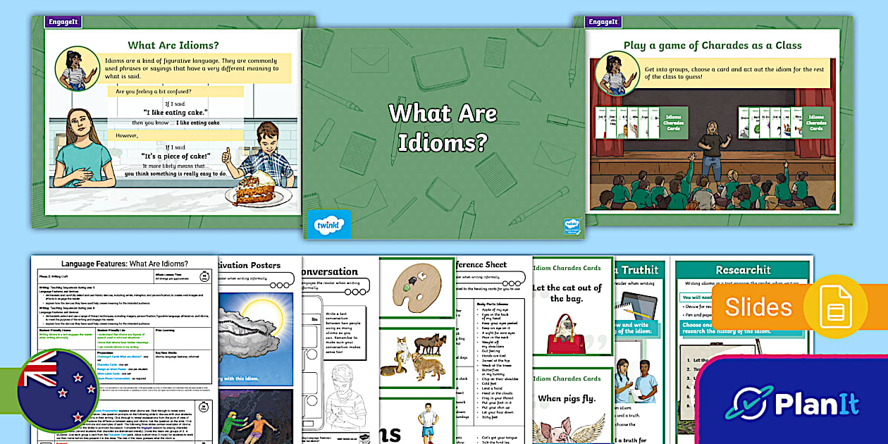 Phase 2 Writing: Language Features: What Are Idioms?