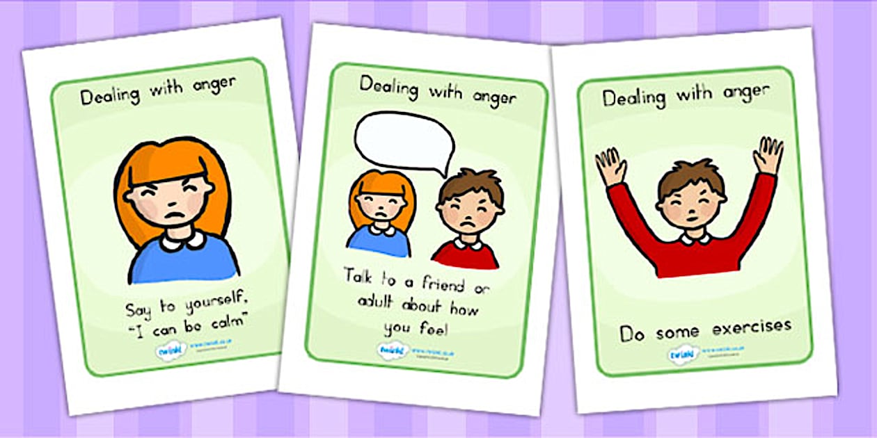 SEL How To Help Your Anger Posters (teacher made) - Twinkl