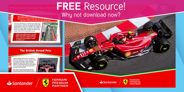 FREE Scuderia Ferrari: All About Formula One PowerPoint