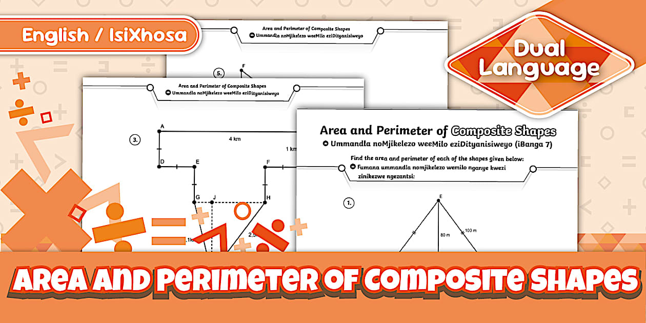 Area and Perimeter of Composite Shapes (Grade 7) Activity Sheet